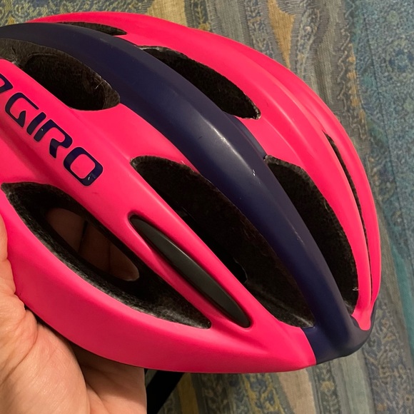 Giro | Other | Giro Matte Bright Pink And Blue Helmet | Poshmark